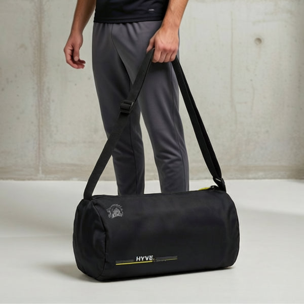 Hyve x CSK Basic Duffle Bag – Chennai Super Kings Gym Bag | Hyve – HYVE