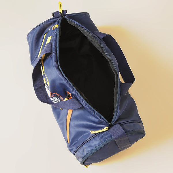 Hyve x CSK Premium Duffle Bag – Chennai Super Kings Travel Bag | Hyve ...