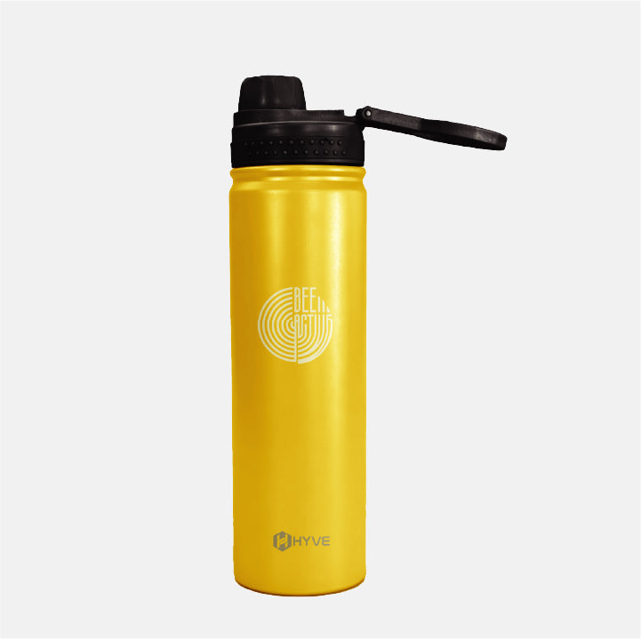 Hyve x CSK Steel Bottle – Chennai Super Kings Hydration Bottle | Hyve ...