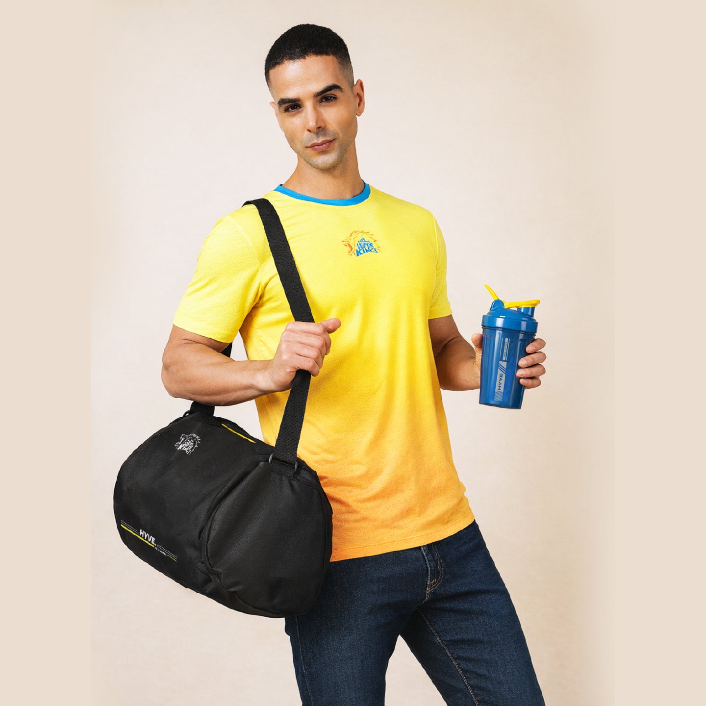 Hyve x CSK Yellove Slay Kit combo with tee duffle bag and shaker – HYVE