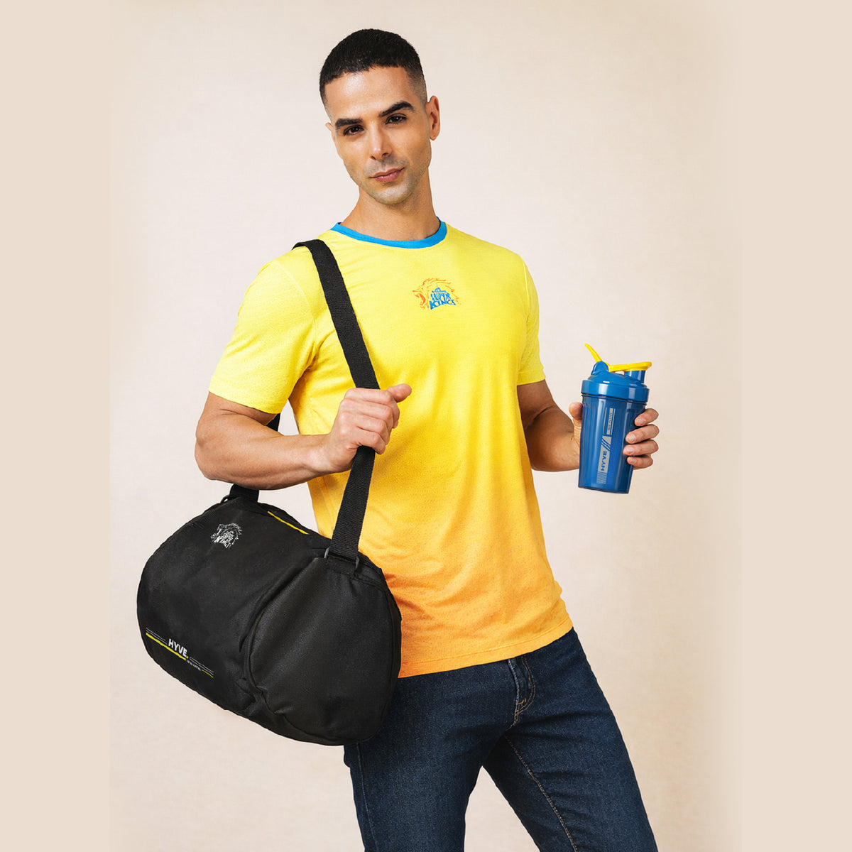 Hyve x CSK Yellove Slay Kit combo with tee duffle bag and shaker – HYVE