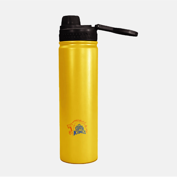 Hyve x CSK Steel Bottle – Chennai Super Kings Hydration Bottle | Hyve ...